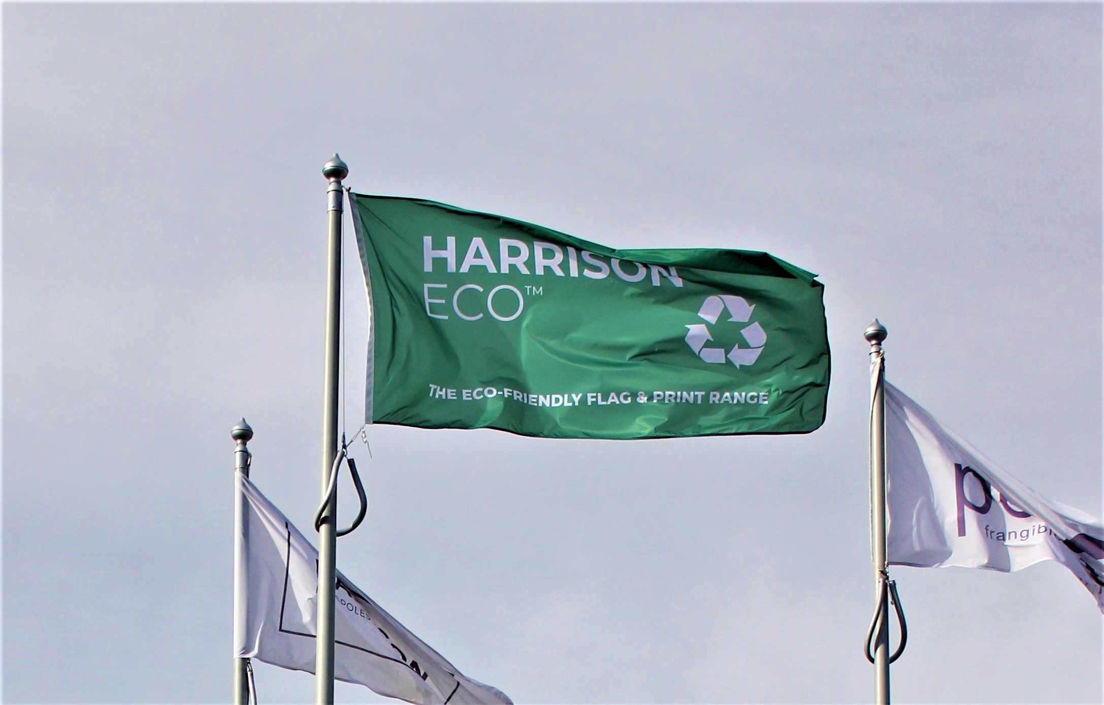 Harrison flagpoles launches Harrison Eco Flag product range
