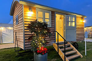 Wedmore Shepherd Huts create spectacular living spaces