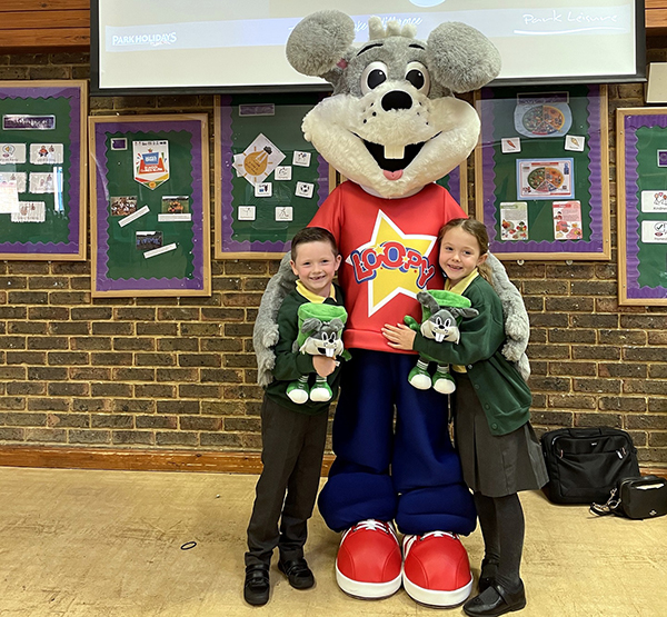 All smiles as loopy delivers zero waste message to youngsters - Caravan ...